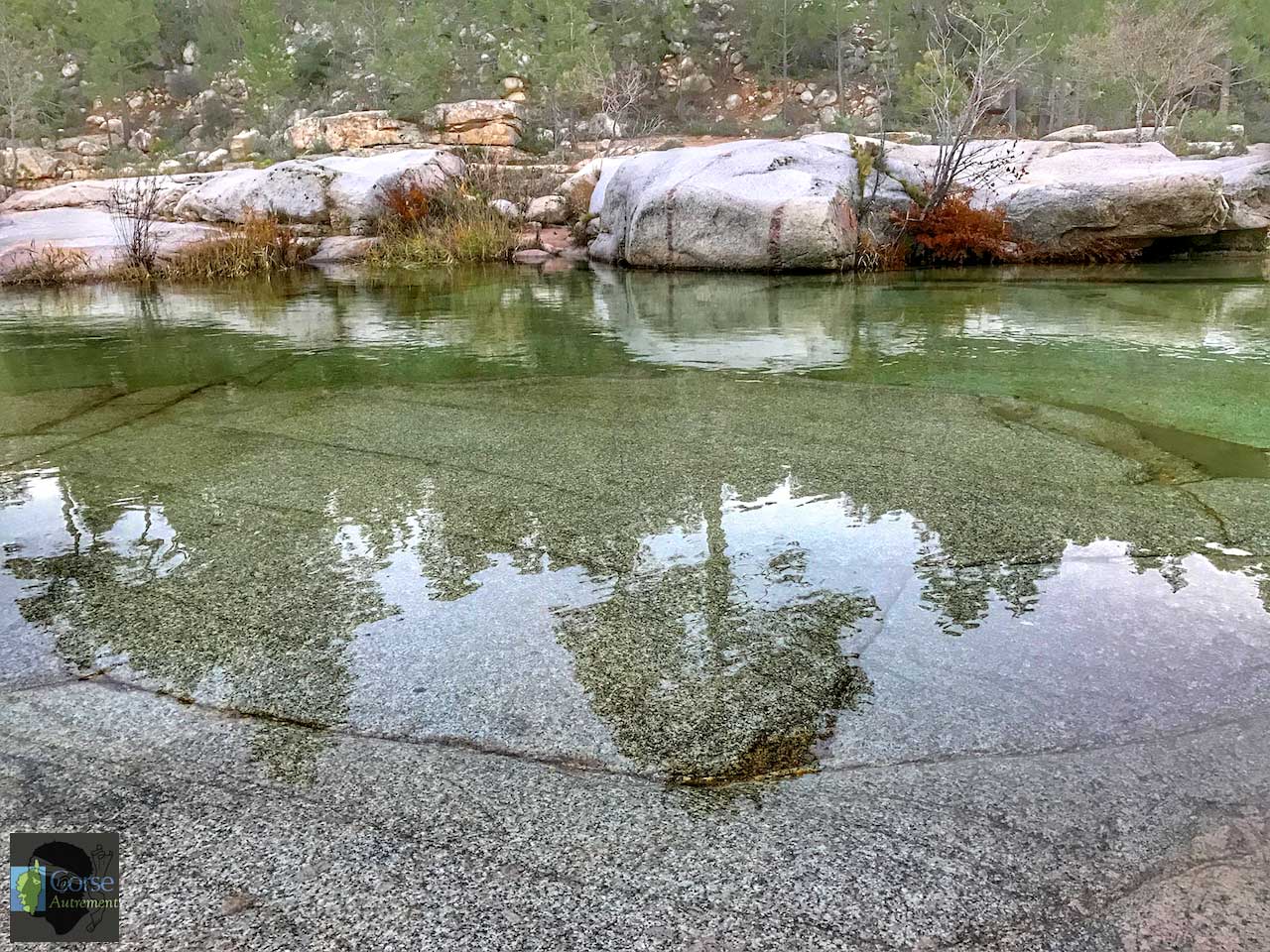 La rivière du Cavu en Corse
