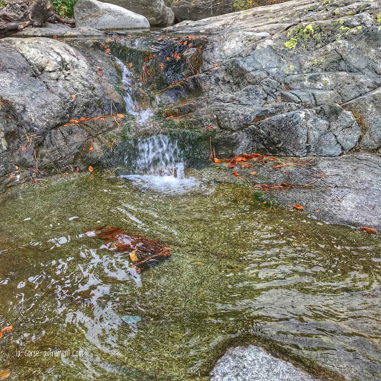 Cascades des Anglais, dans la forêt de Vizzavona en Corse