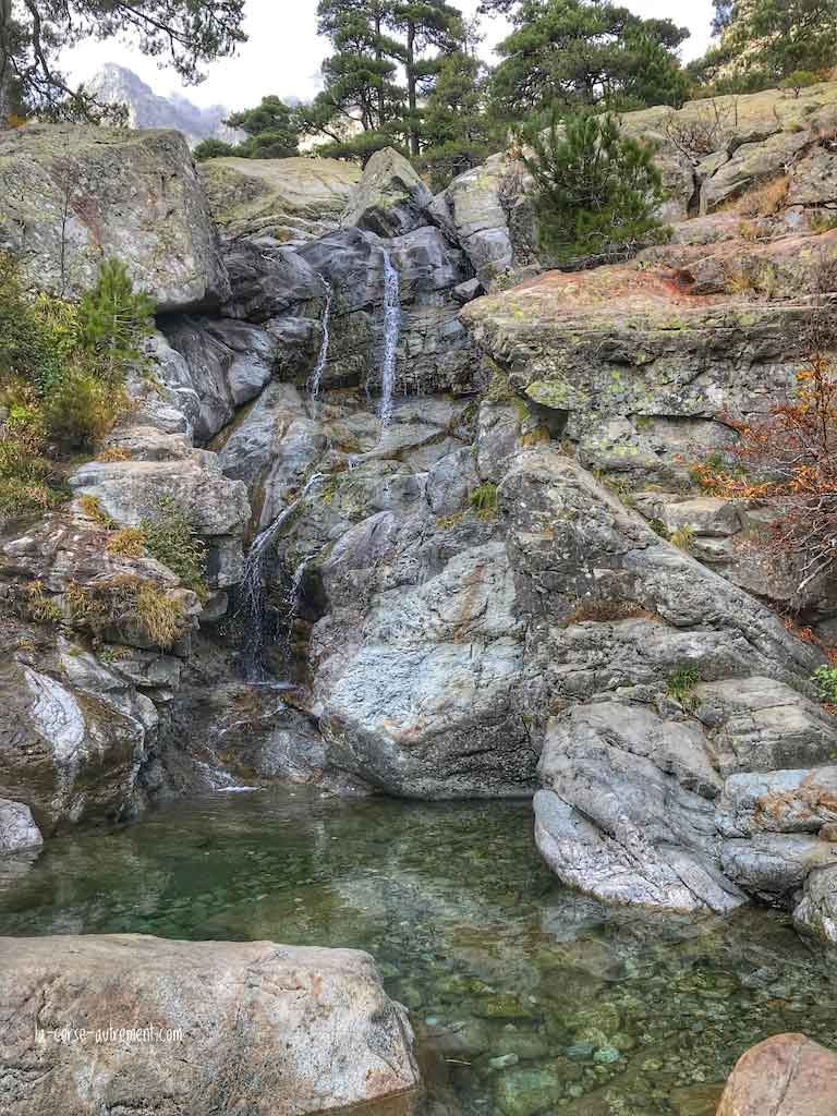 Cascades des Anglais, dans la forêt de Vizzavona en Corse