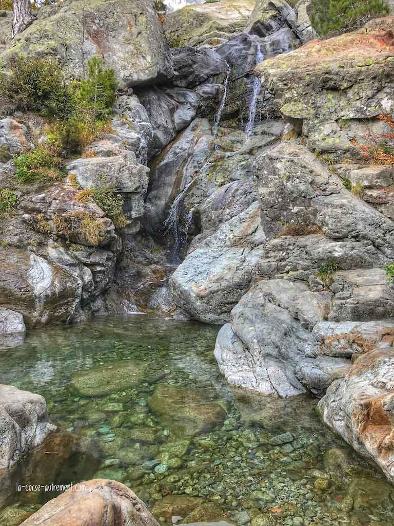 Cascades des Anglais, dans la forêt de Vizzavona en Corse