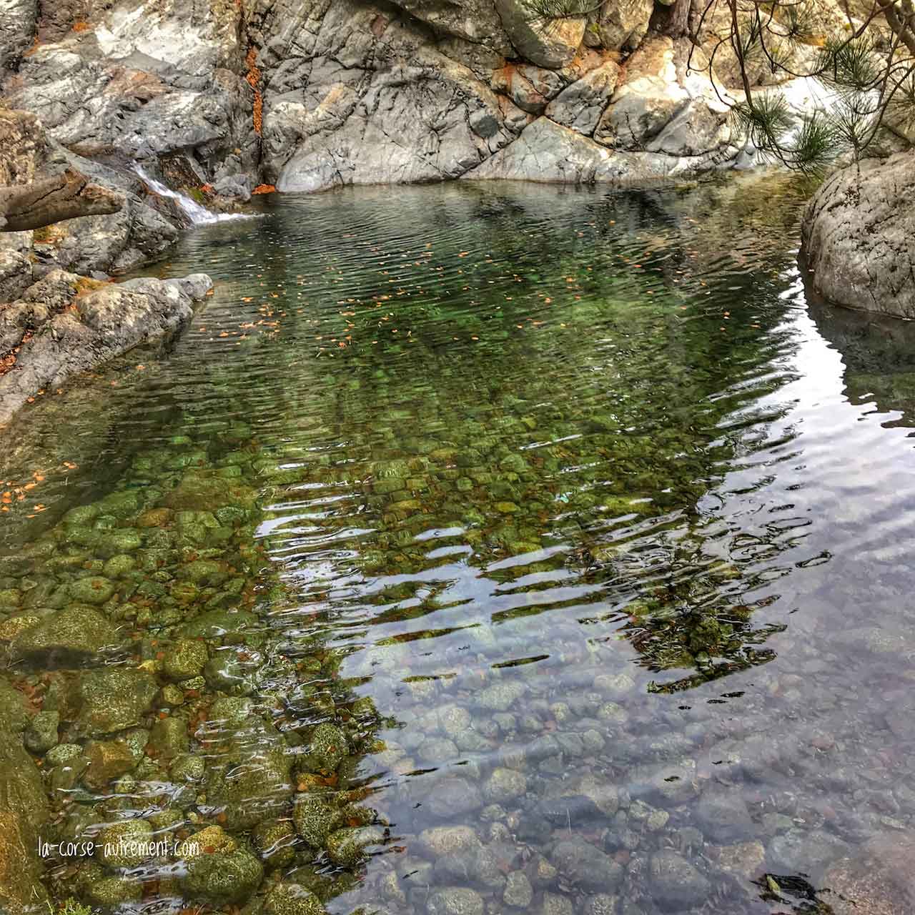 Cascades des Anglais, dans la forêt de Vizzavona en Corse